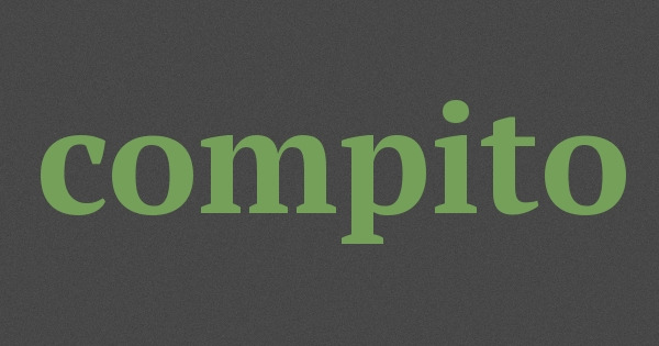 compito sinonimi, compito contrari :: Sinonimi - Contrari