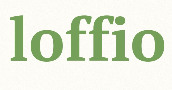 loffio sinonimi, loffio contrari :: Sinonimi - Contrari