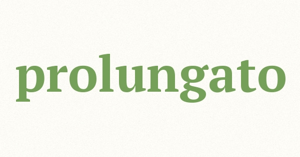 prolungato sinonimi, prolungato contrari :: Sinonimi - Contrari