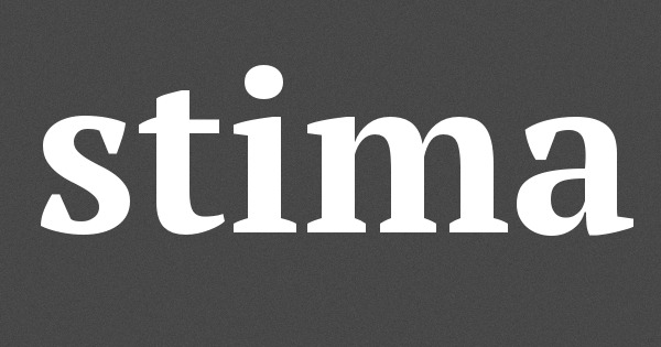 stima sinonimi, stima contrari :: Sinonimi - Contrari