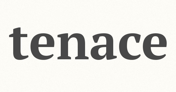 tenace sinonimi, tenace contrari :: Sinonimi - Contrari
