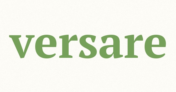 versare sinonimi, versare contrari :: Sinonimi - Contrari